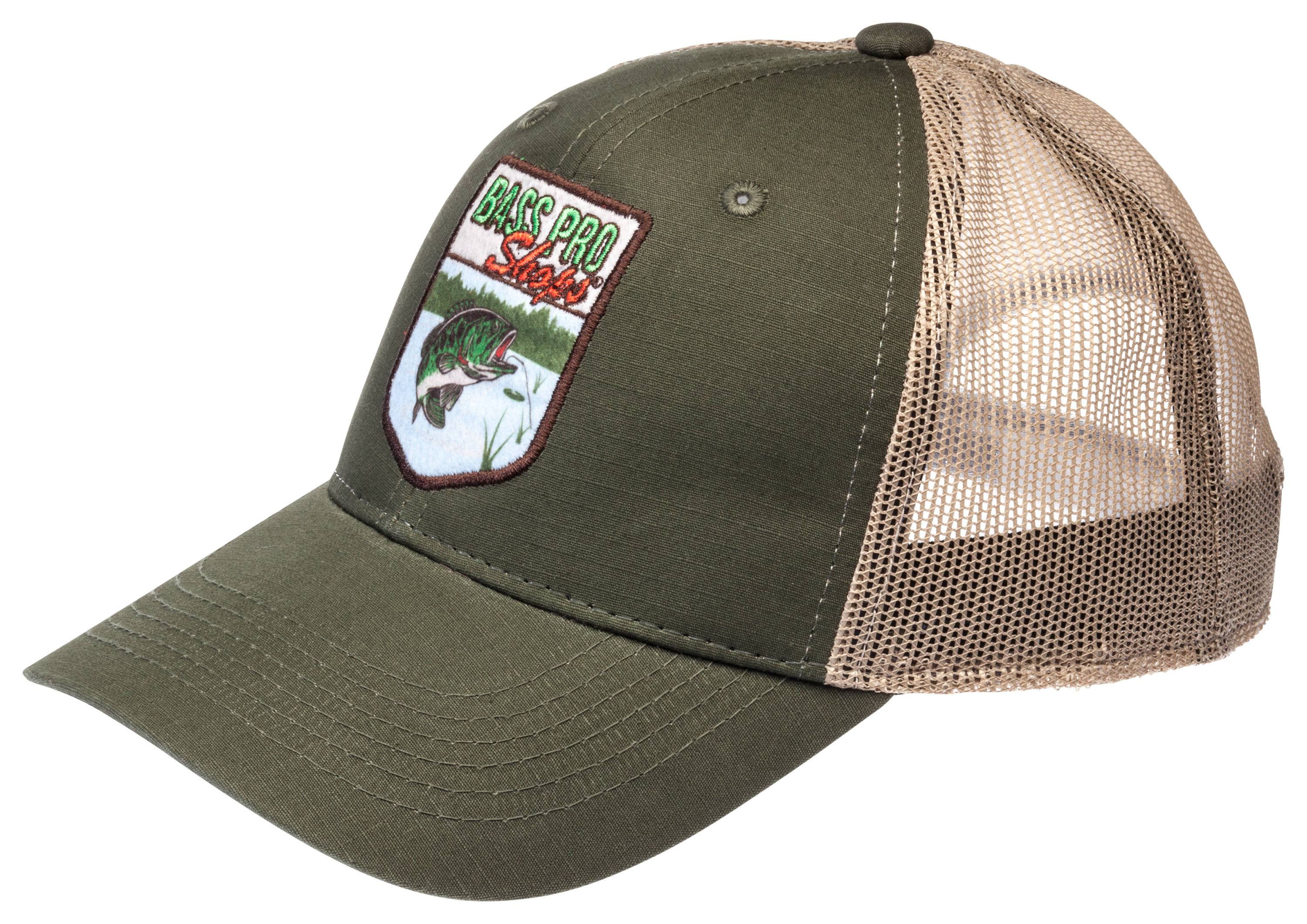 Bass Pro Shops Shield Patch Mesh Back Cap | Bass Pro Shops
